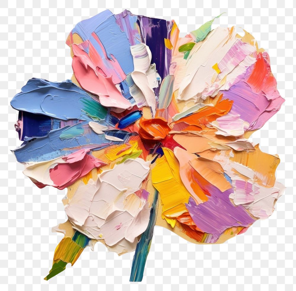 PNG Flower plant paper art. | Free PNG - rawpixel