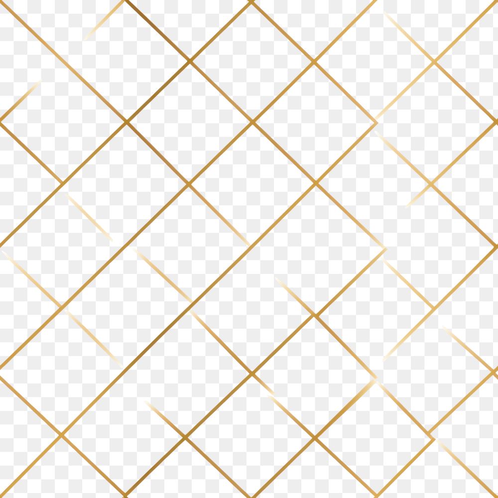 Geometric Design Gold Frame PNG Images | Free Photos, PNG Stickers ...
