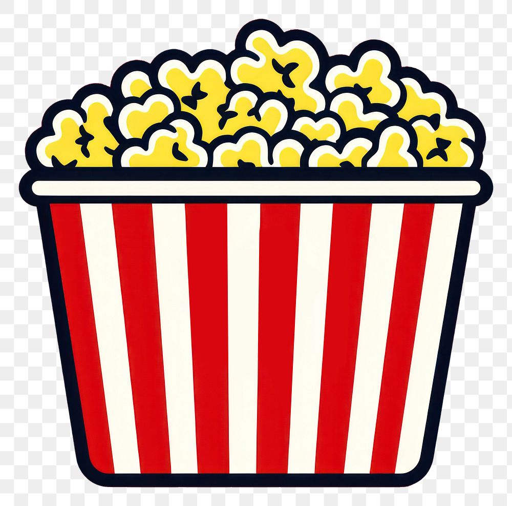 PNG Popcorn bucket snack food | Free PNG - rawpixel