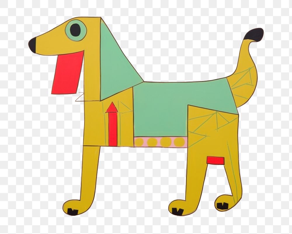 PNG Abstract dog painting animal | Premium PNG - rawpixel