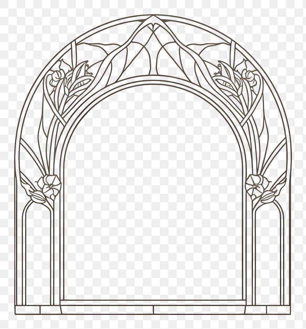 PNG Circle frame arch architecture | Premium PNG - rawpixel