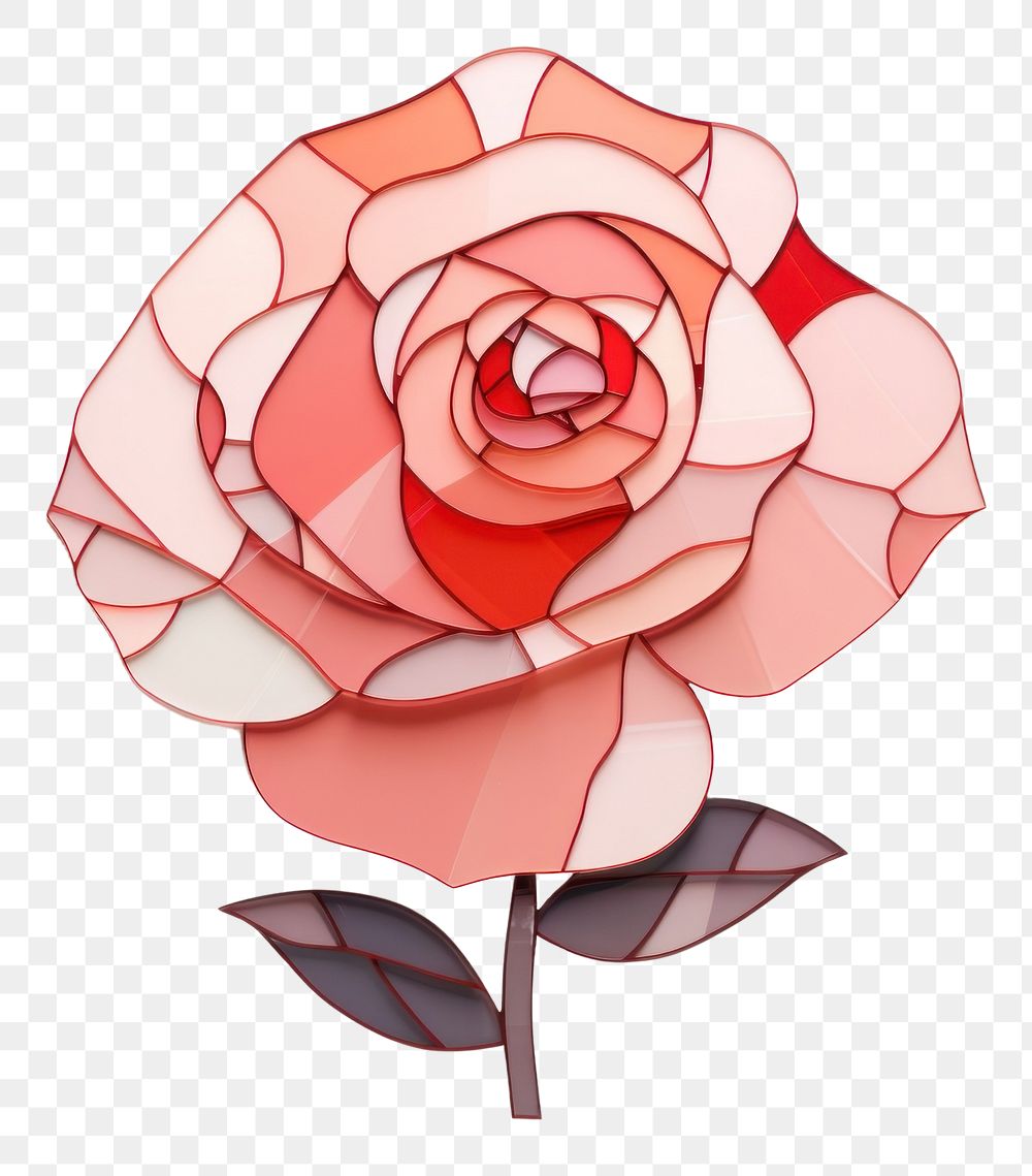 PNG Rose flower shape plant. | Free PNG - rawpixel