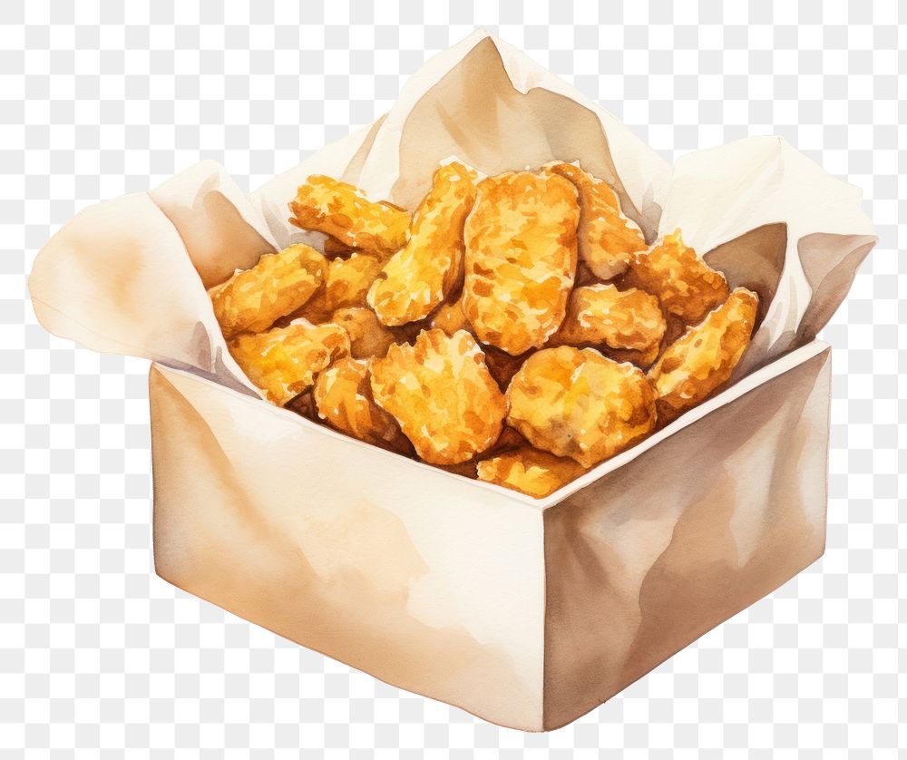 PNG Nugget box food white | Premium PNG - rawpixel