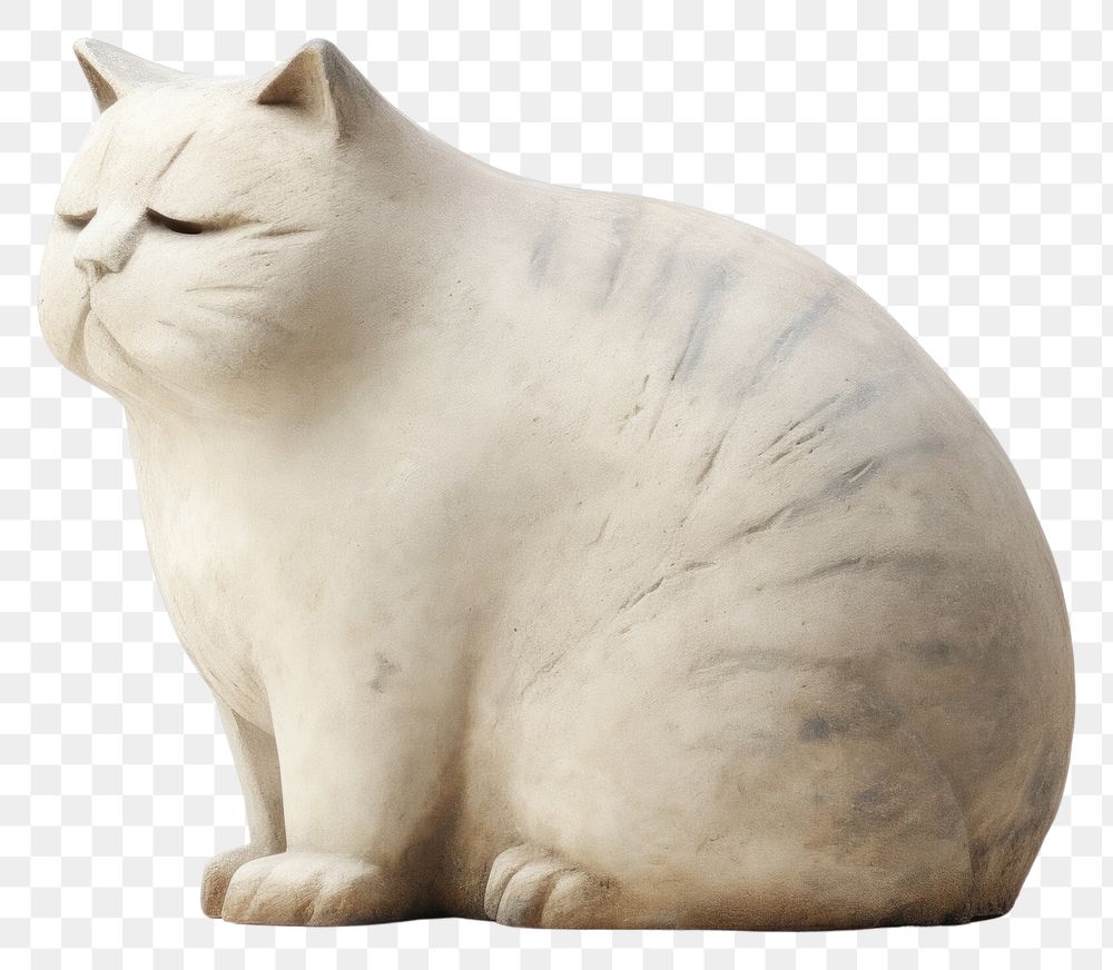 PNG Fat cat animal mammal | Free PNG - rawpixel