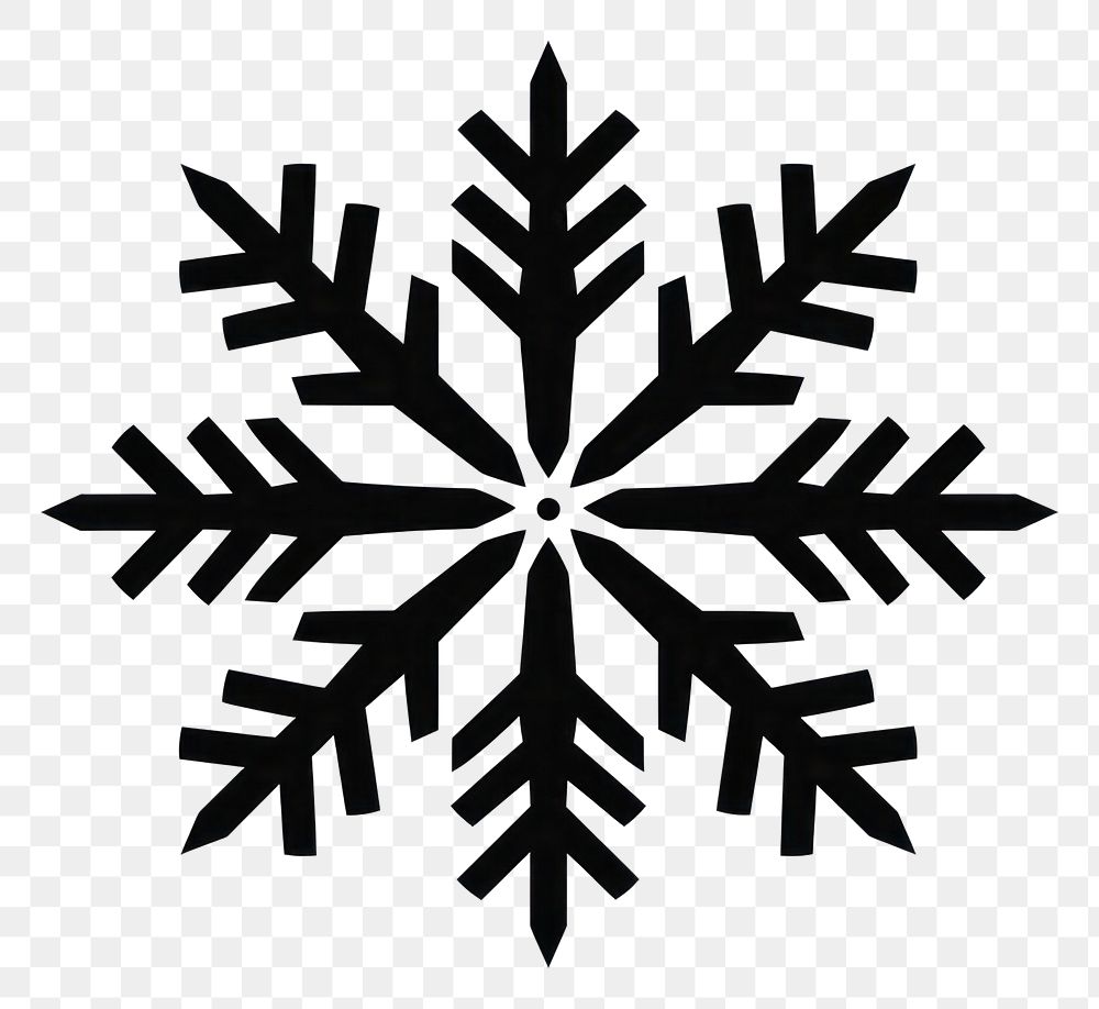 PNG Snowflake symbol white | Free PNG - rawpixel