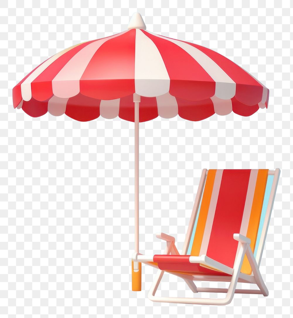 PNG Beach Chair and umbrella | Premium PNG - rawpixel