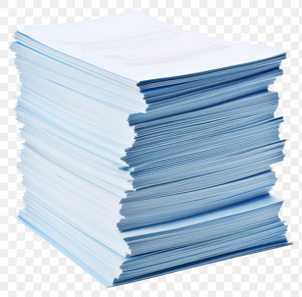 PNG Stack paper documents white | Free PNG - rawpixel