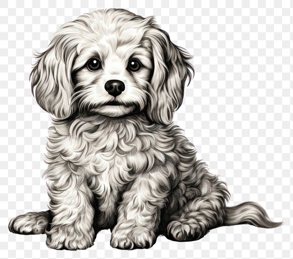 PNG Relaxation carnivora cavachon cockapoo. | Premium PNG - rawpixel