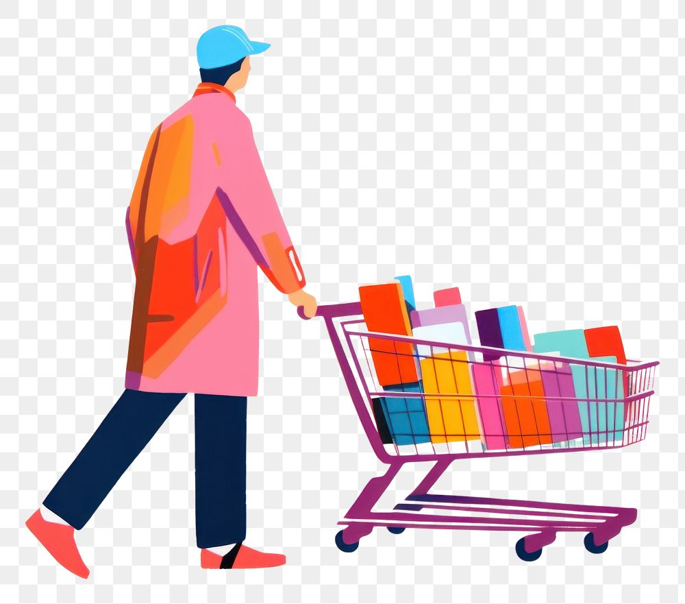 PNG Man shopping adult consumerism | Free PNG - rawpixel