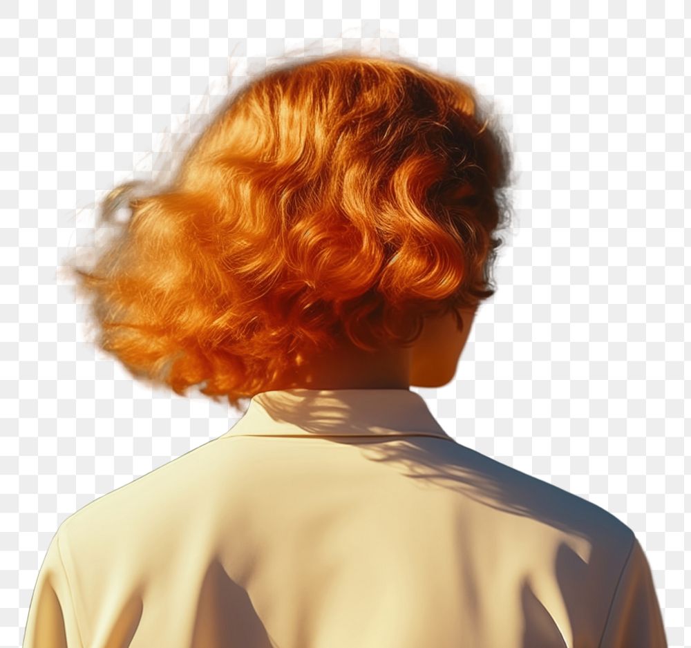 PNG Sunburned her back looking | Premium PNG - rawpixel