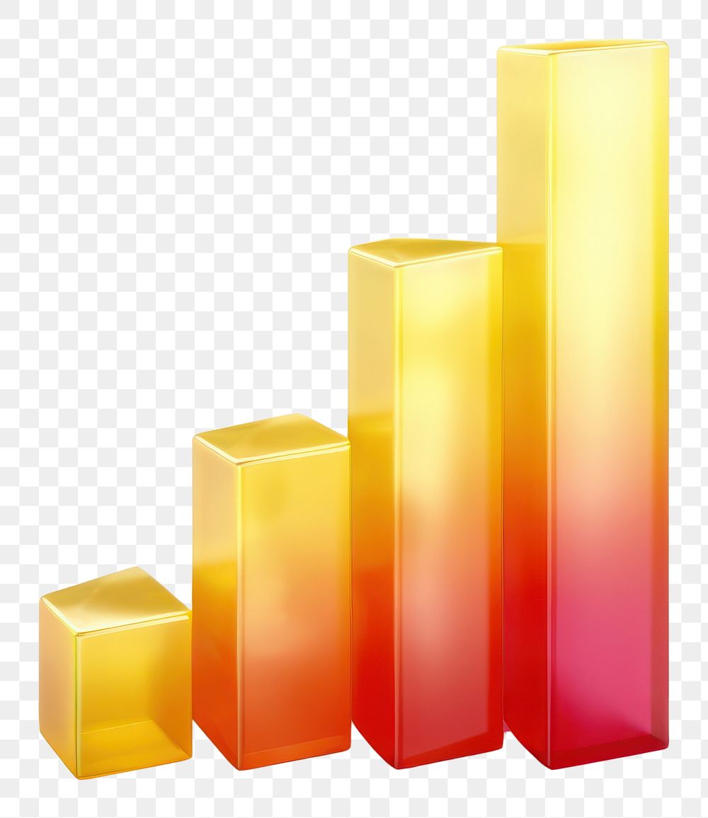 PNG Simple 3D chart white | Free PNG - rawpixel