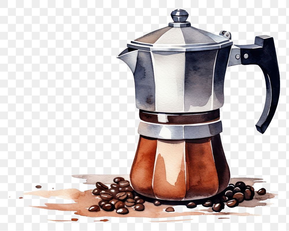 PNG Moka pot coffee drink | Free PNG - rawpixel