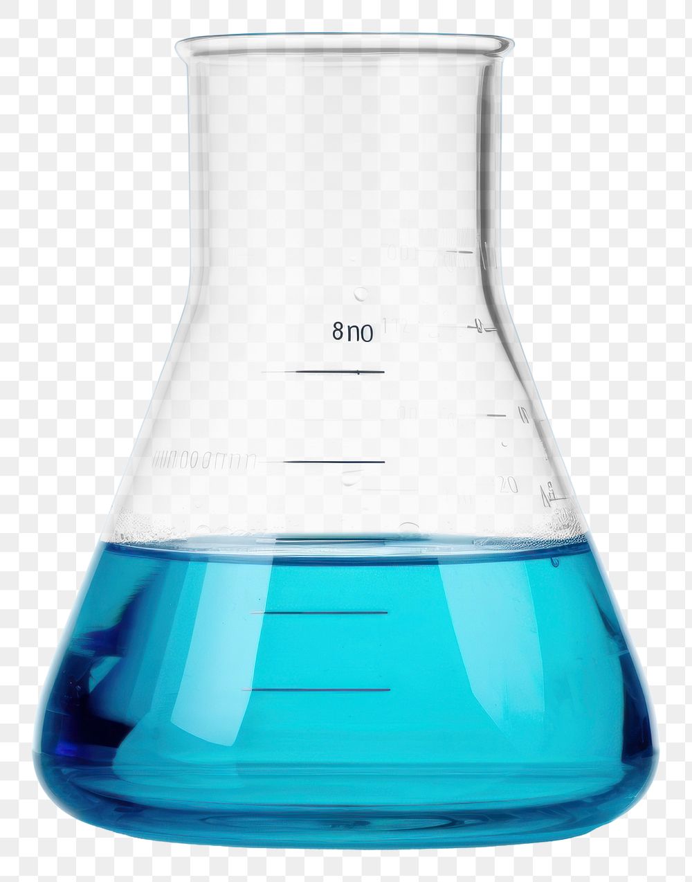 PNG Laboratory beaker water blue | Premium PNG - rawpixel