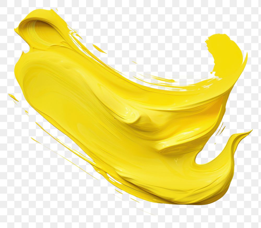 PNG Flat pale yellowpaint brushstroke | Premium PNG - rawpixel