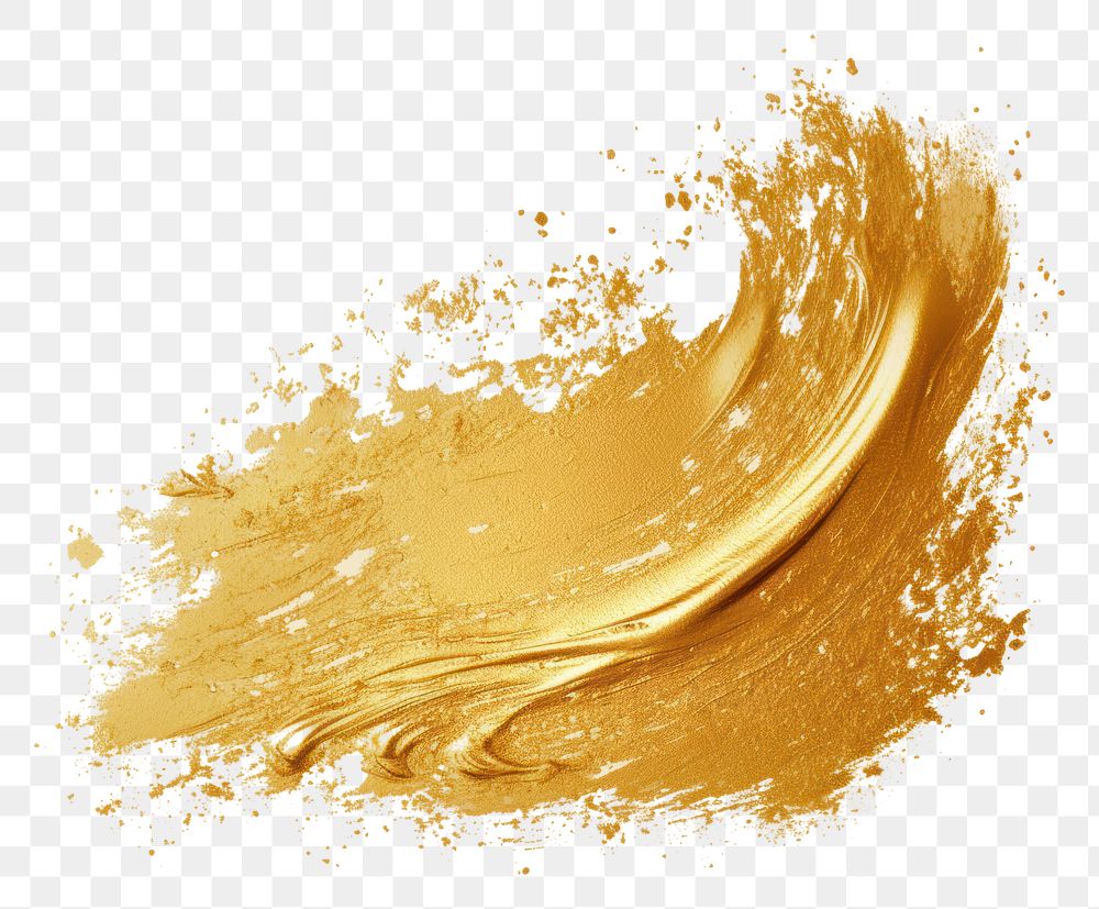 PNG Gold glitter texture brush | Premium PNG - rawpixel