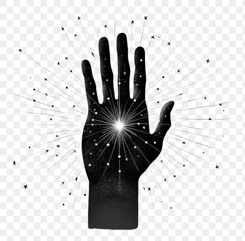 PNG Magic hand silhouette drawing | Premium PNG - rawpixel