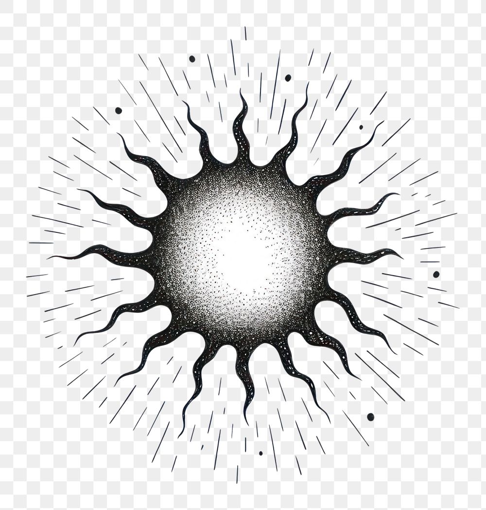 PNG Sun line white background | Free PNG - rawpixel