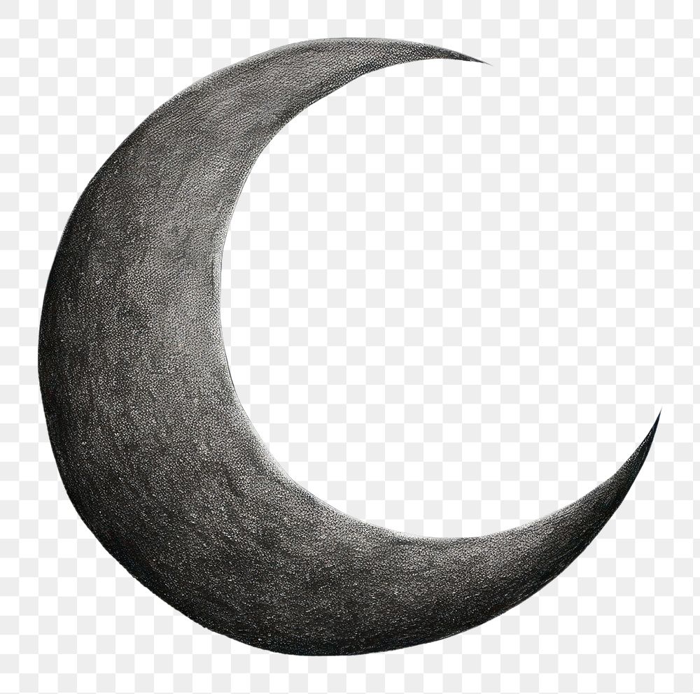 PNG Crescent moon astronomy night | Free PNG - rawpixel