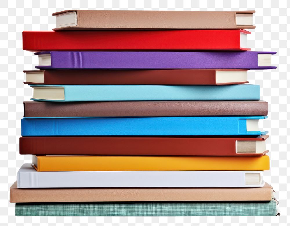 PNG Stack binders publication library | Premium PNG - rawpixel
