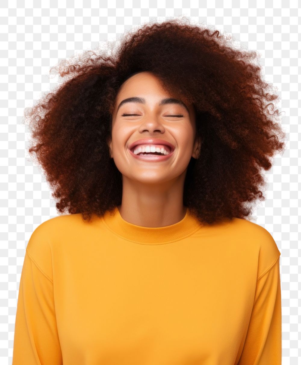 PNG Happy optimistic African American | Free PNG - rawpixel