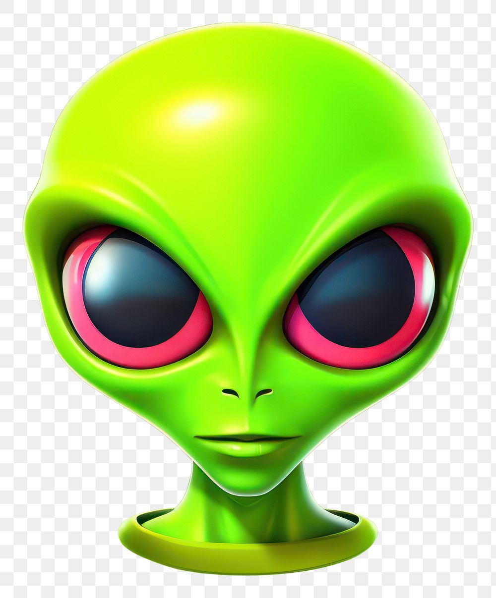 PNG Alien cartoon green technology. | Free PNG - rawpixel