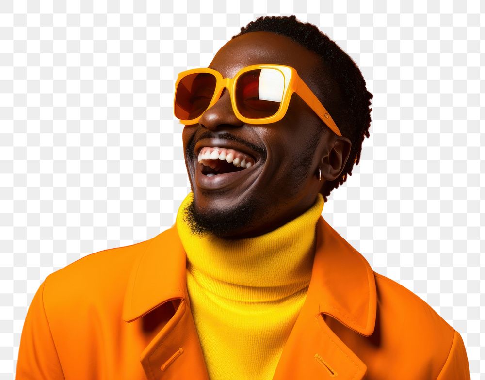 PNG African man pop color | Premium PNG - rawpixel