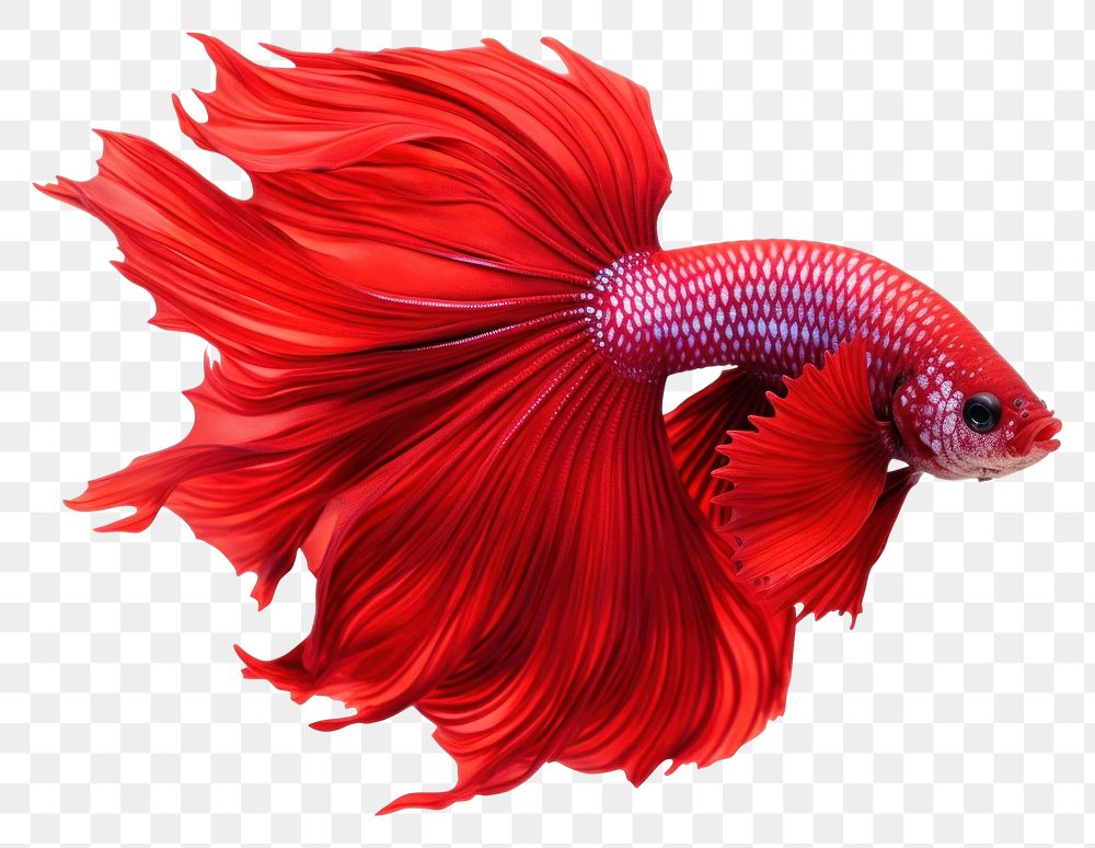 PNG Red betta fish animal | Premium PNG - rawpixel