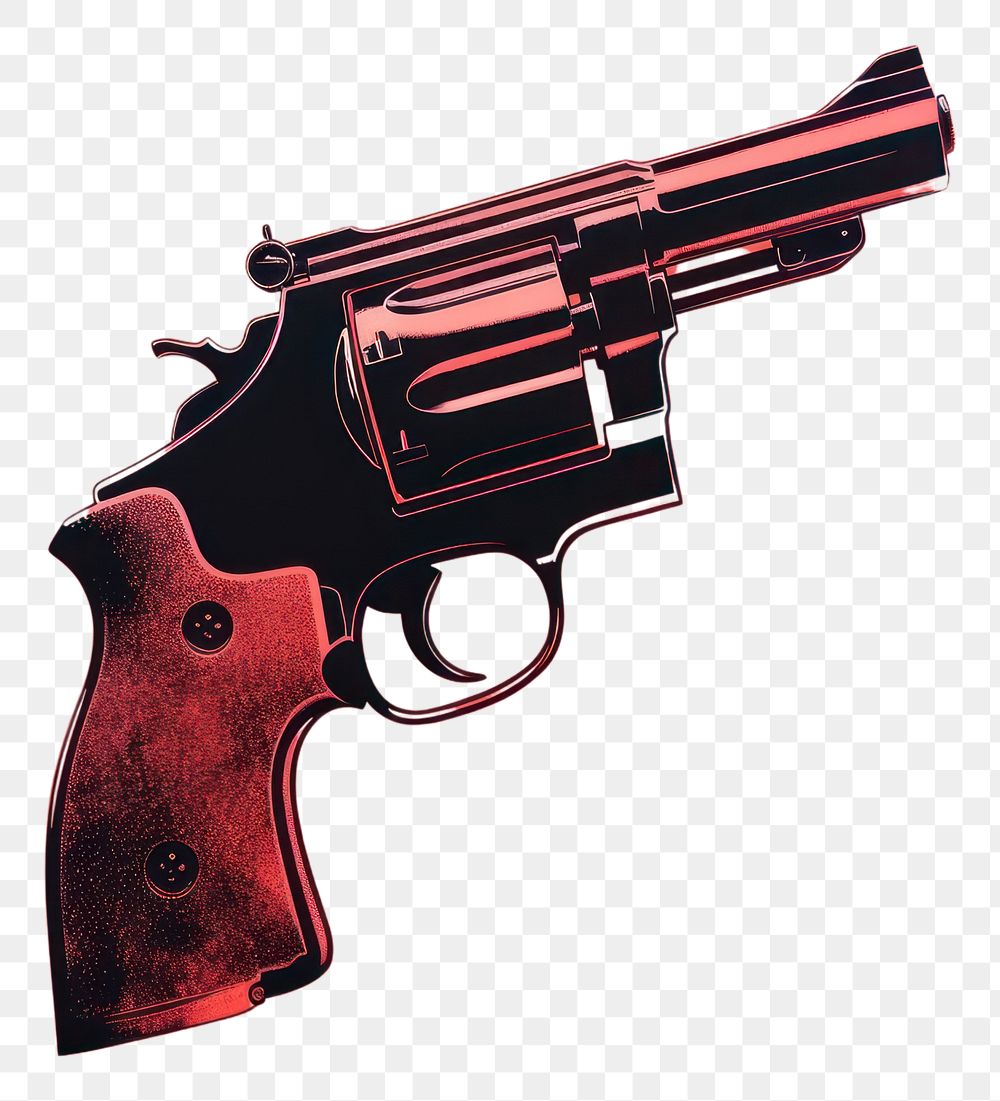 PNG Revolver handgun weapon red. | Premium PNG - rawpixel