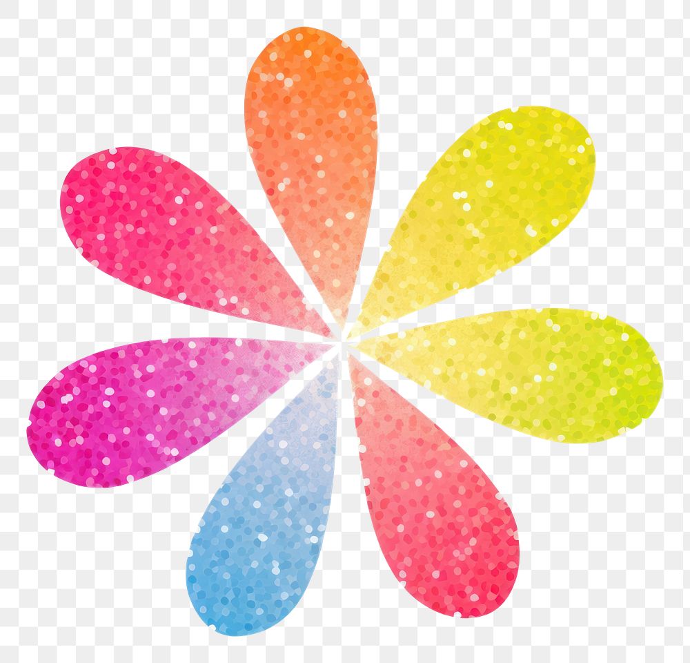 PNG Simple flower icon pattern | Premium PNG - rawpixel