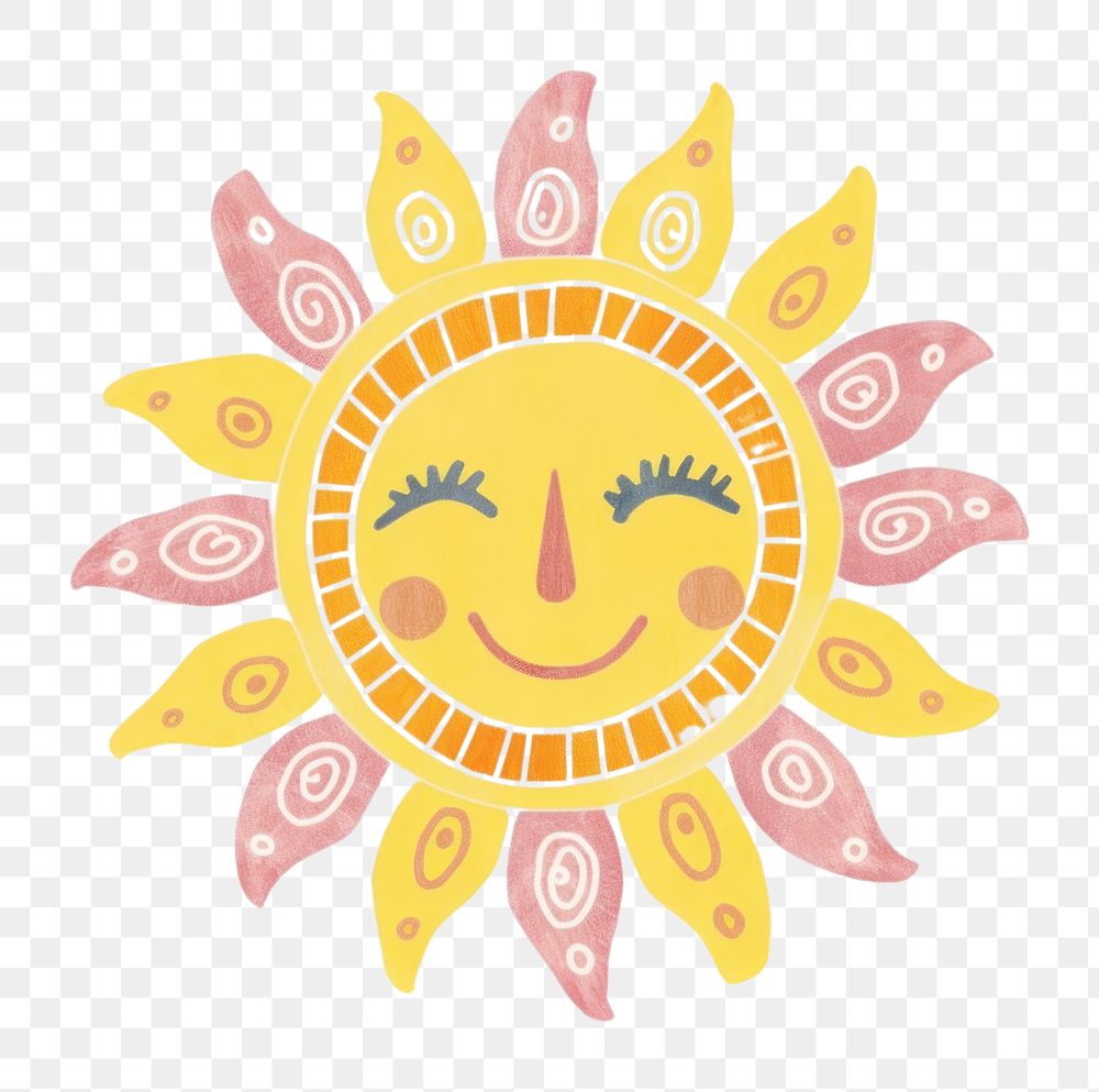PNG Sun art pattern craft. | Premium PNG - rawpixel