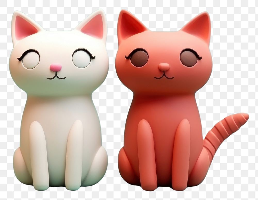 PNG Cats figurine animal mammal. | Premium PNG - rawpixel