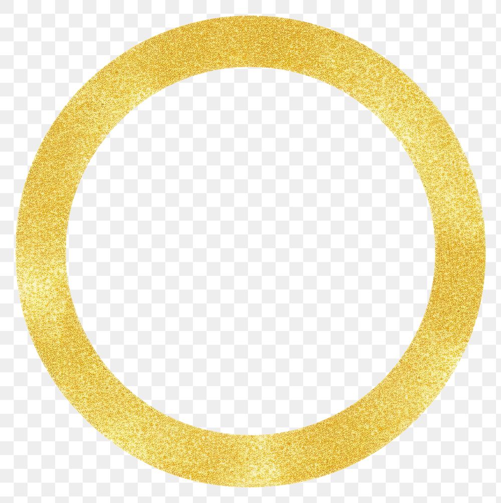 PNG Circle icon gold shape | Free PNG - rawpixel