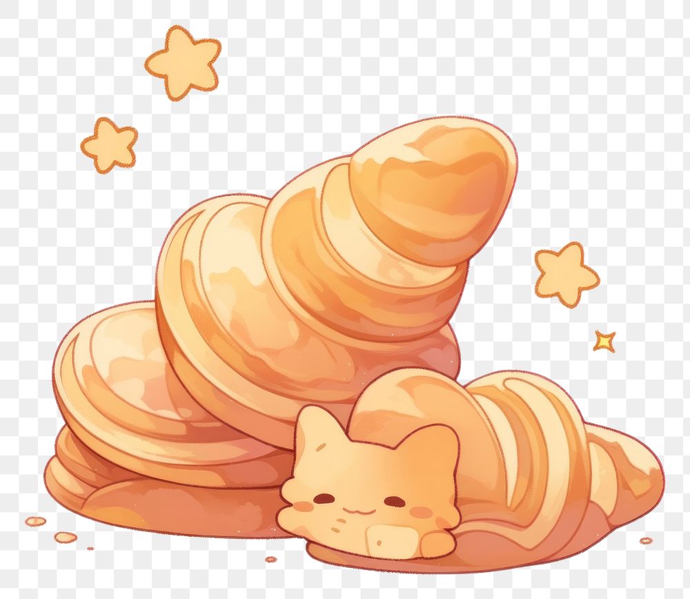 PNG Croissant food viennoiserie relaxation. | Free PNG - rawpixel