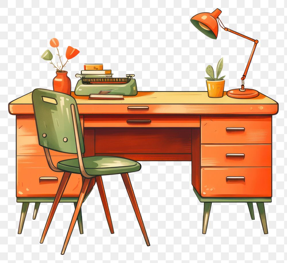 PNG Desk desk furniture computer. | Free PNG - rawpixel