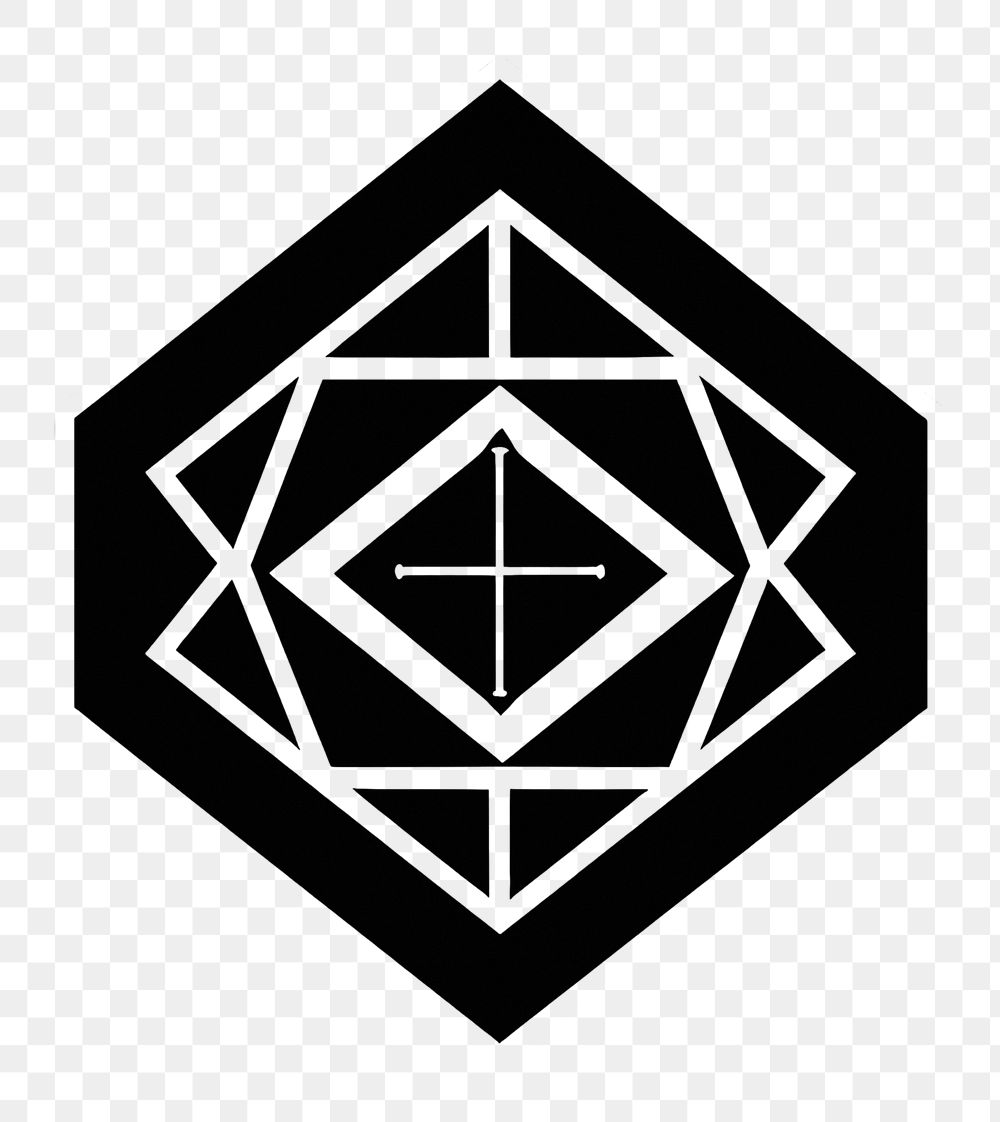 PNG Pentagon logo shape black | Free PNG - rawpixel