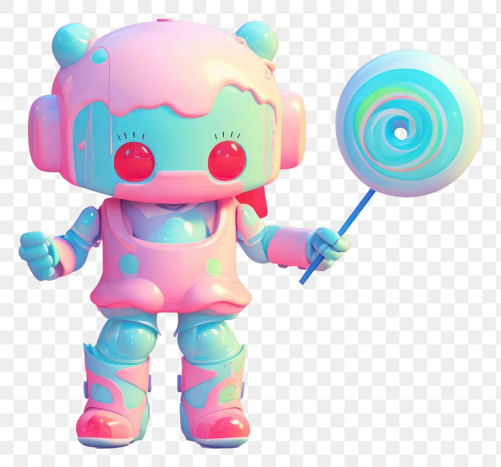 PNG robot candy toy representation. | Free PNG - rawpixel