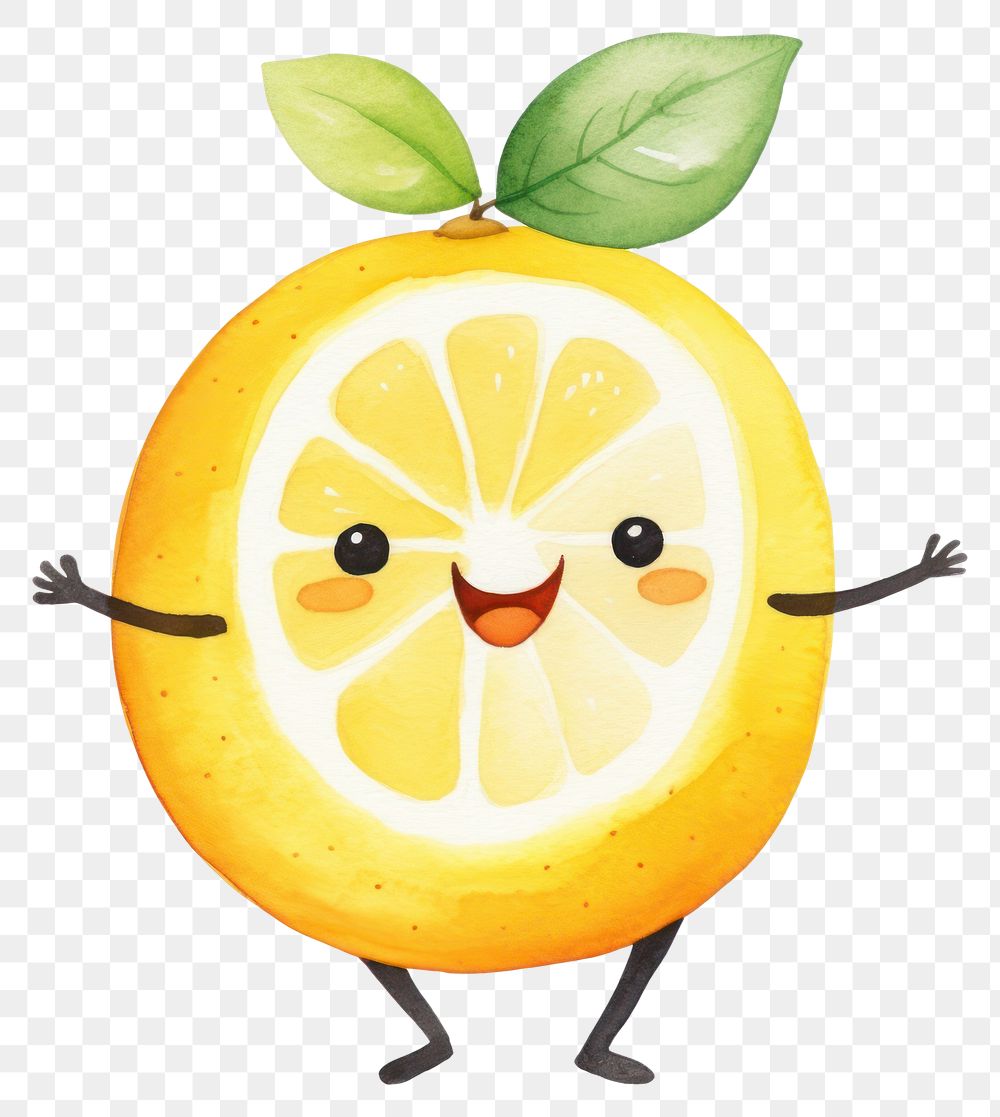PNG Sliced lemon dancing grapefruit | Premium PNG - rawpixel
