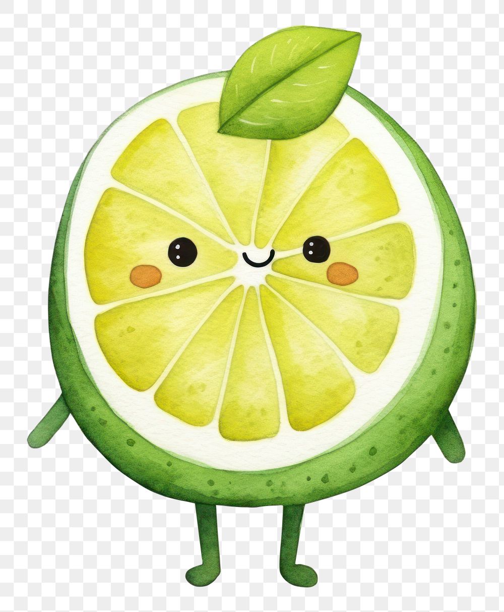 PNG Sliced lime dancing grapefruit | Free PNG - rawpixel