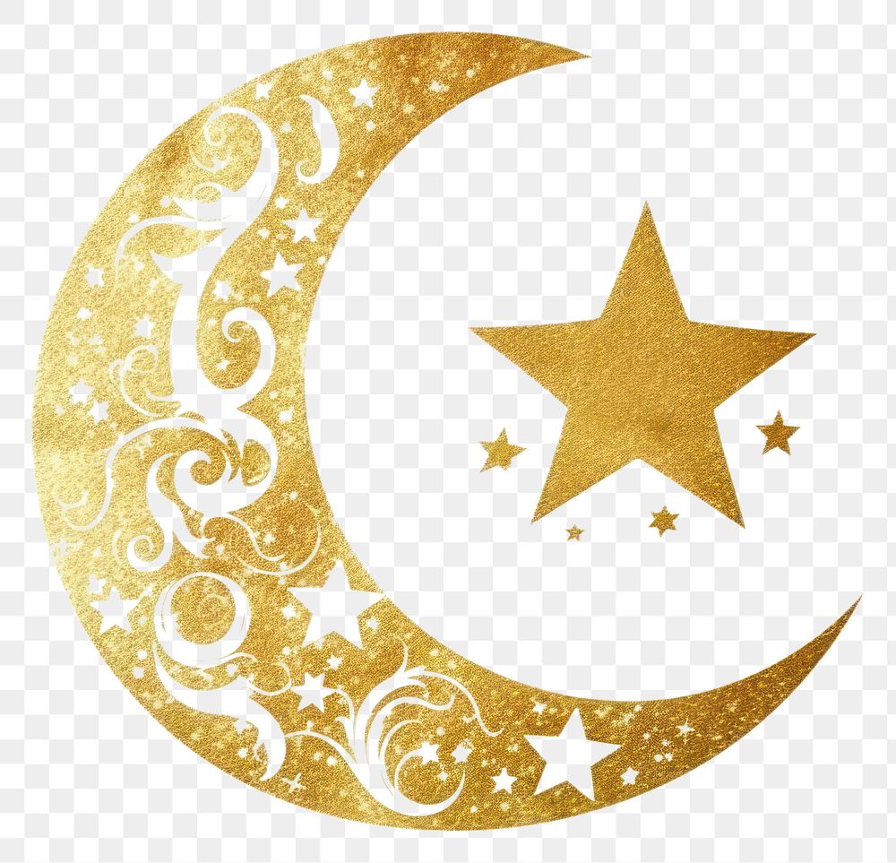 PNG Night gold calligraphy astronomy. | Premium PNG - rawpixel