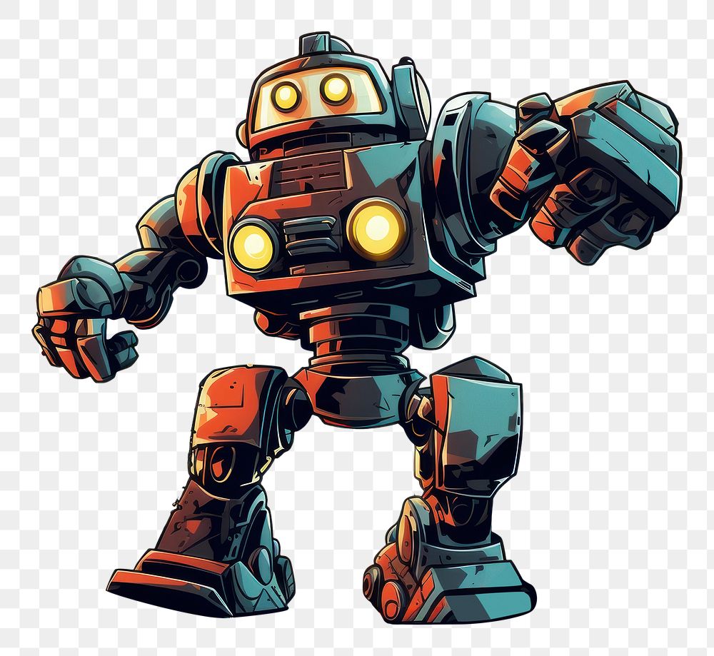 PNG Robot comics architecture screenshot. | Free PNG - rawpixel