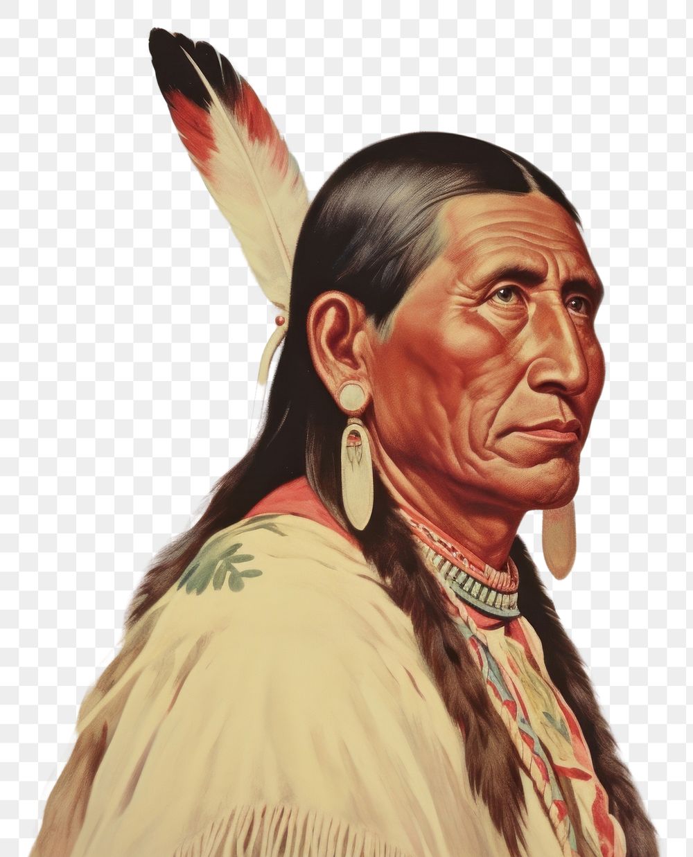 PNG Native american tribe leader | Free PNG - rawpixel