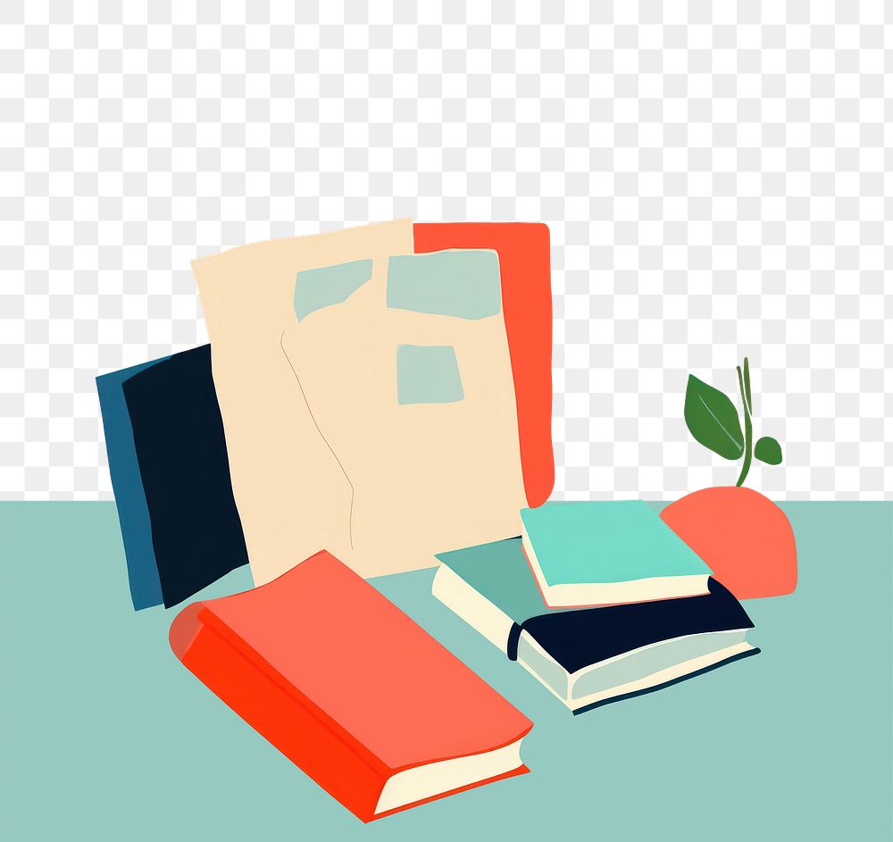 PNG Minimal book publication cartoon | Free PNG - rawpixel