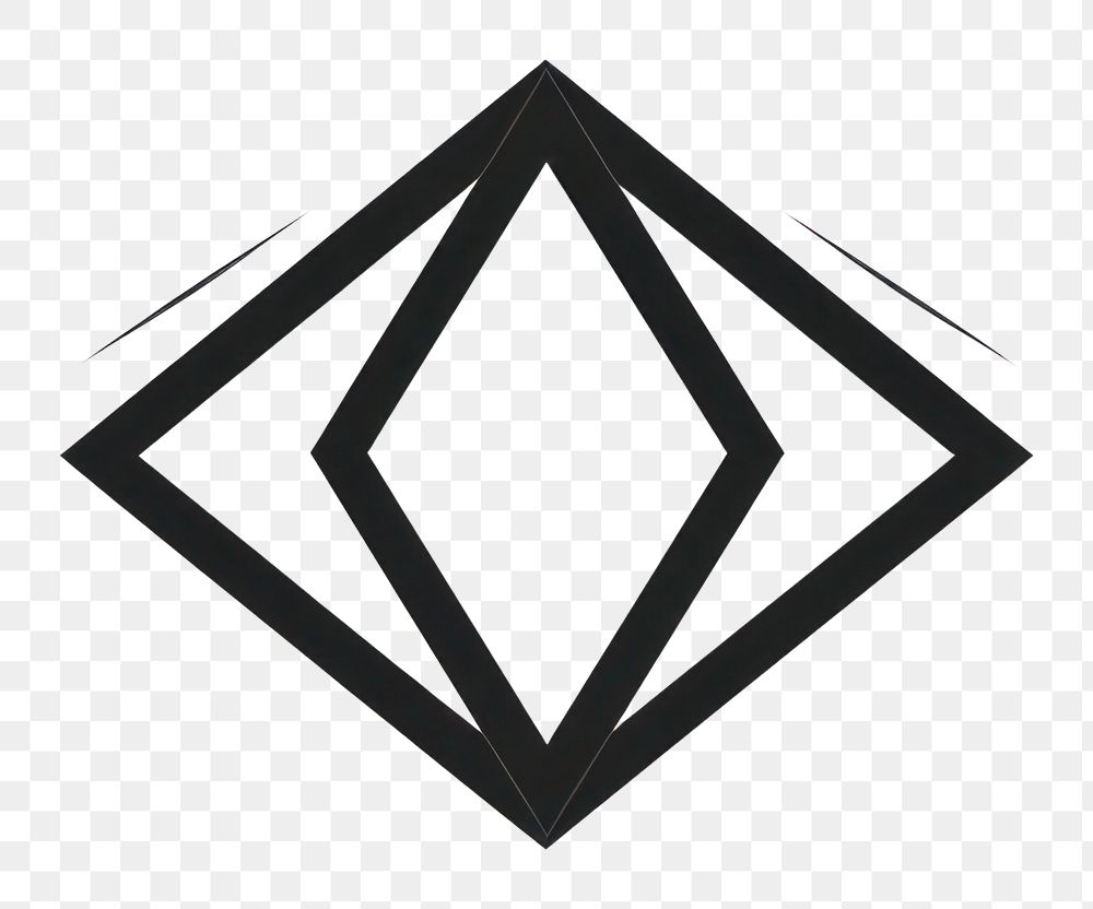 PNG Rhombus shape logo geometric | Free PNG - rawpixel