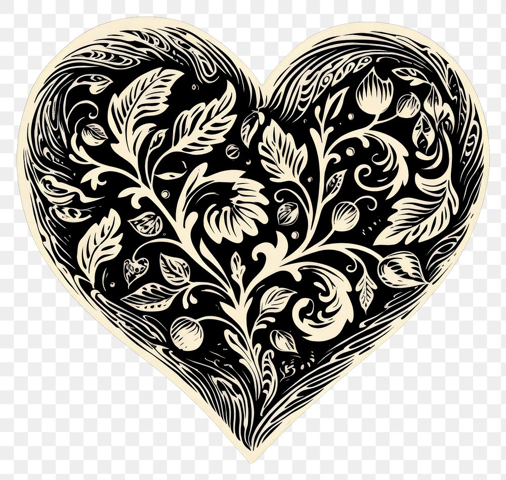 PNG Heart white calligraphy accessories. | Free PNG - rawpixel