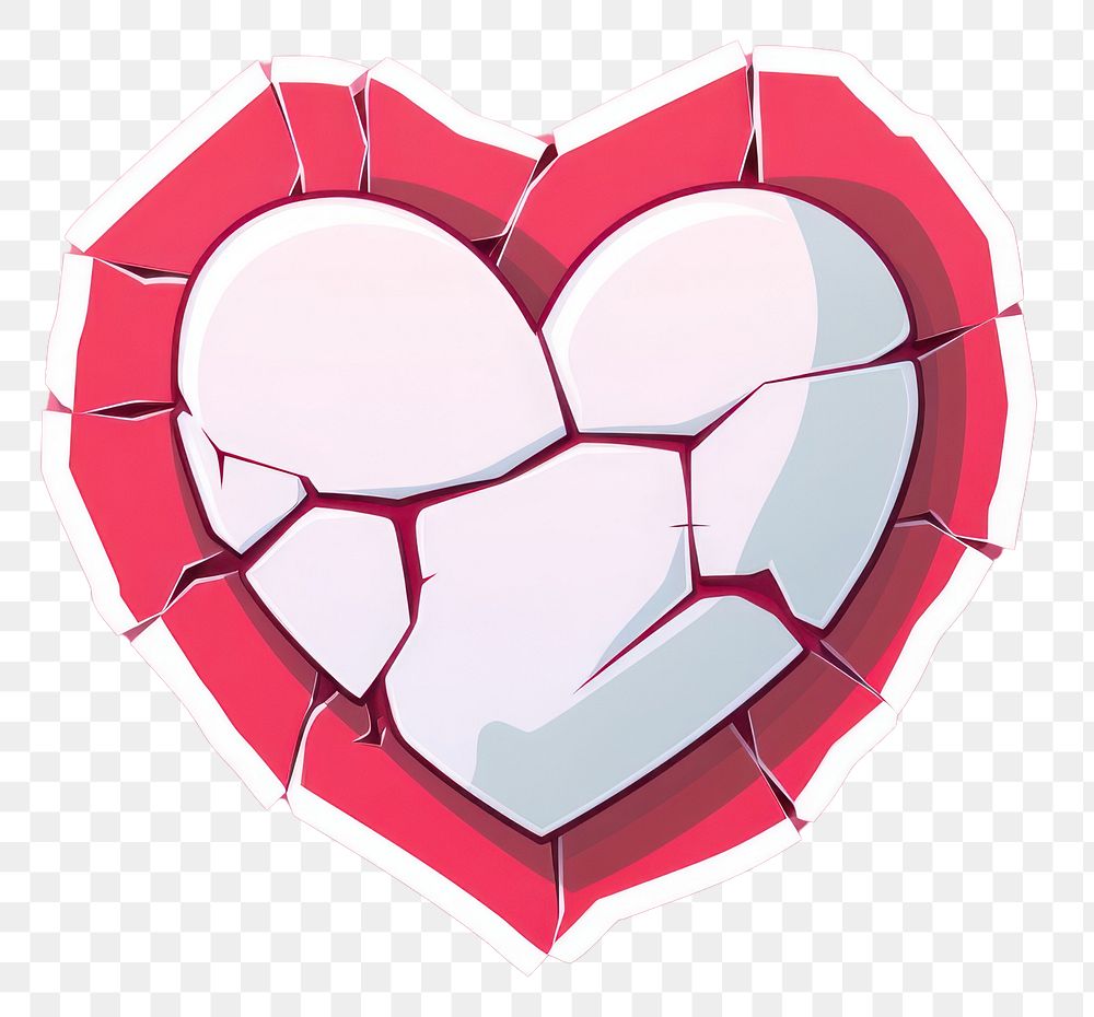 PNG Broken heart breaking cracked | Free PNG - rawpixel