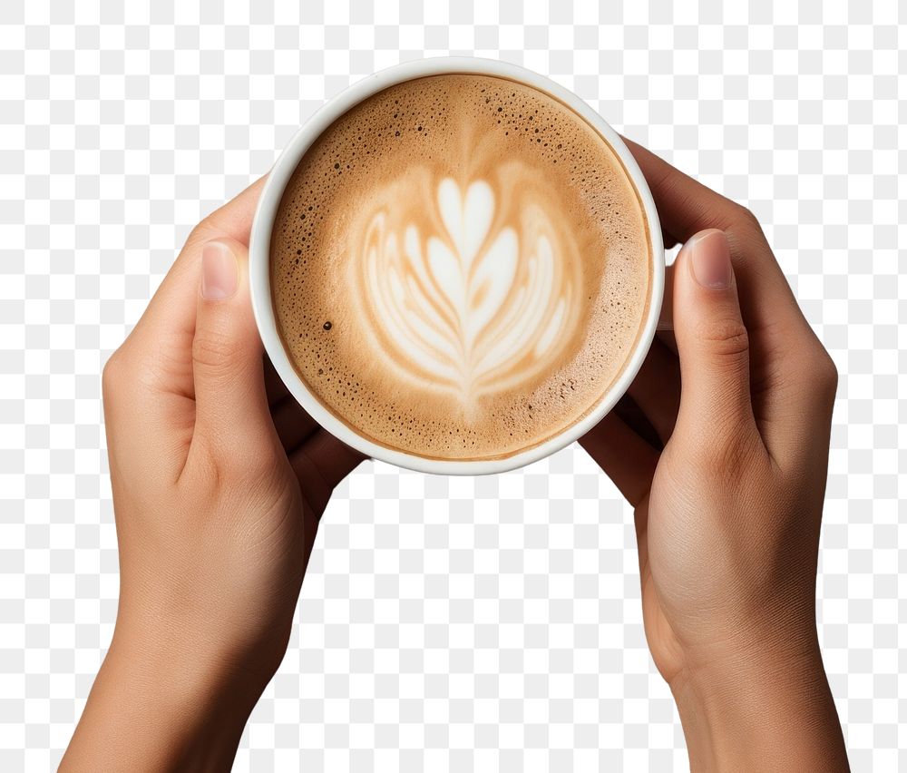 PNG Coffee holding drink hand. | Premium PNG - rawpixel
