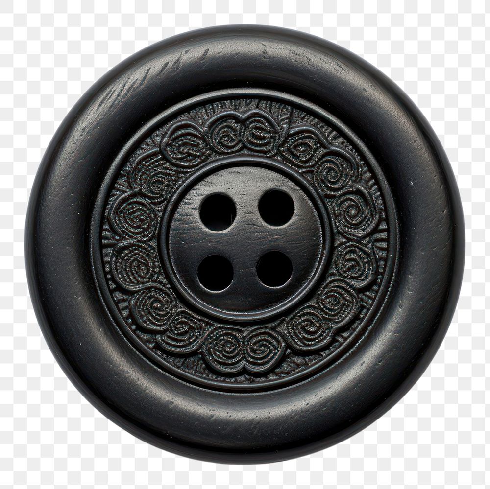 PNG Black sewing button black | Premium PNG - rawpixel