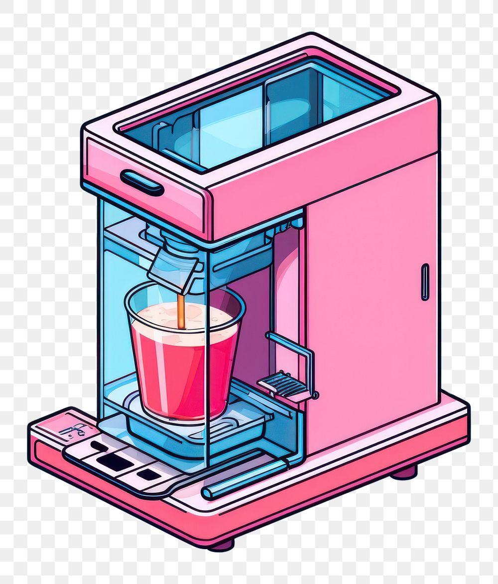 PNG Drink machine mixer coffeemaker | Premium PNG - rawpixel