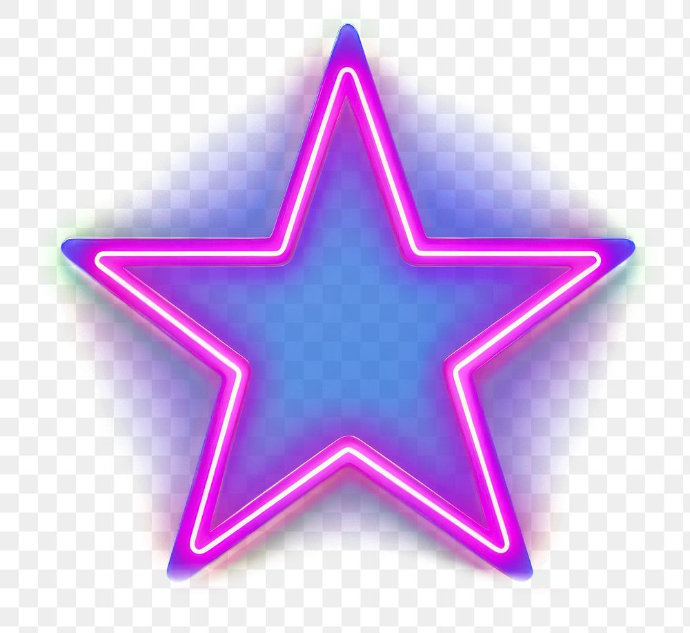 PNG Star light neon symbol. | Premium PNG - rawpixel