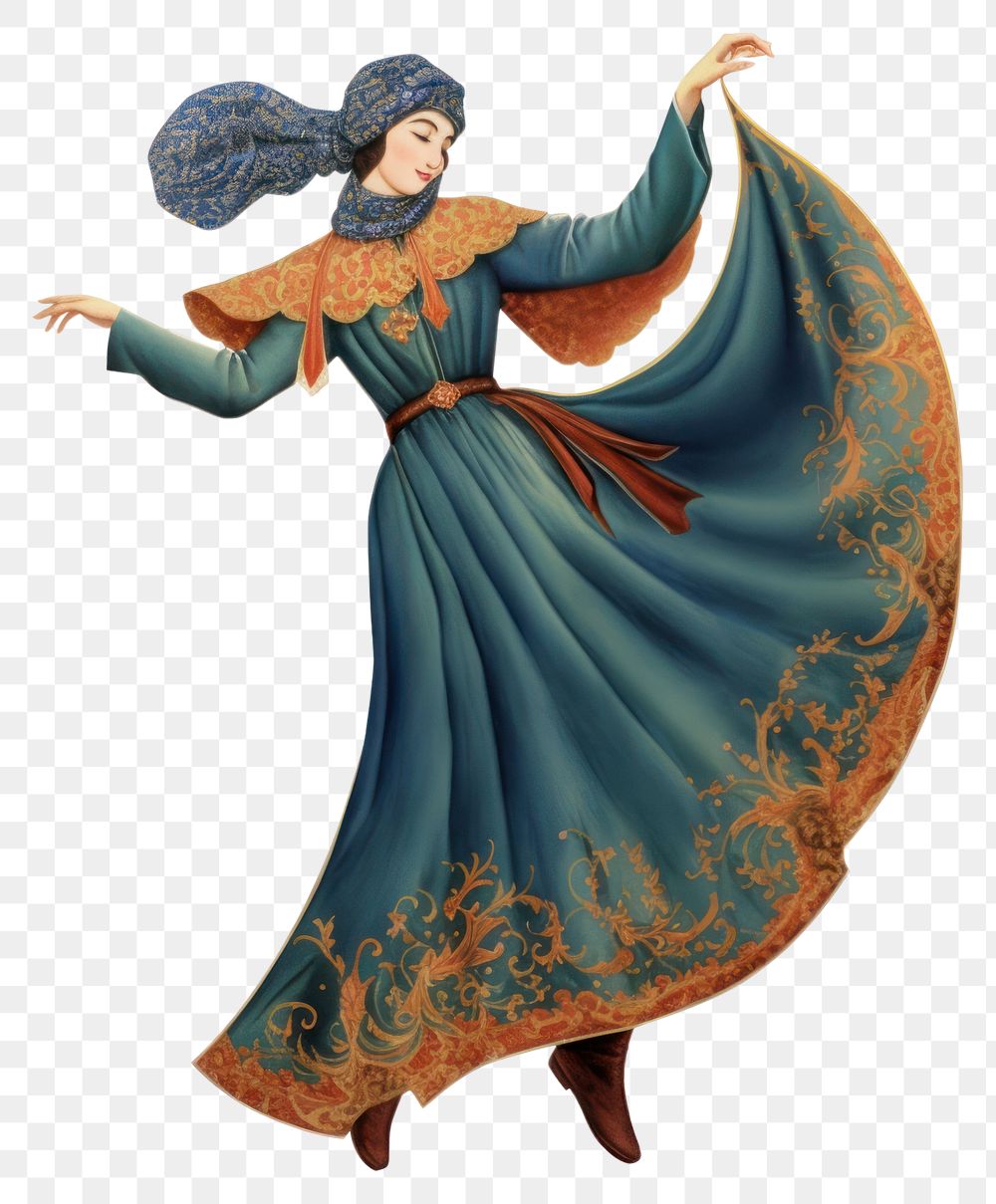 PNG happy muslim woman dancing | Premium PNG - rawpixel